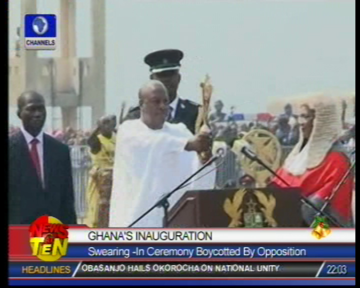 Presidential Inauguration: Ghana gets another John – Channels Television