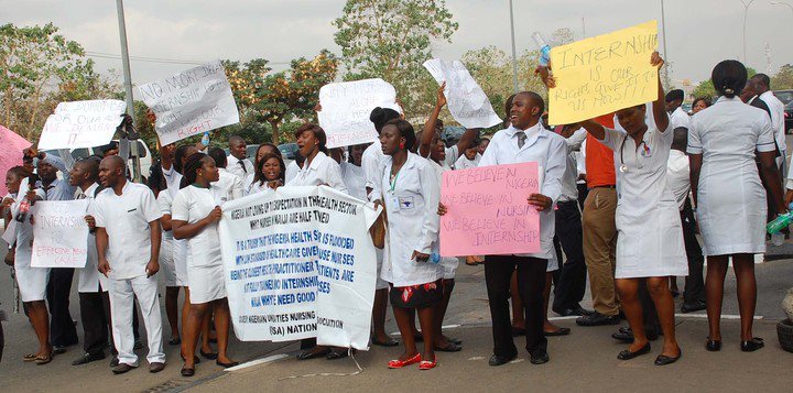 Nursing Students Protest Exclusion From Housemanship – Channels Television