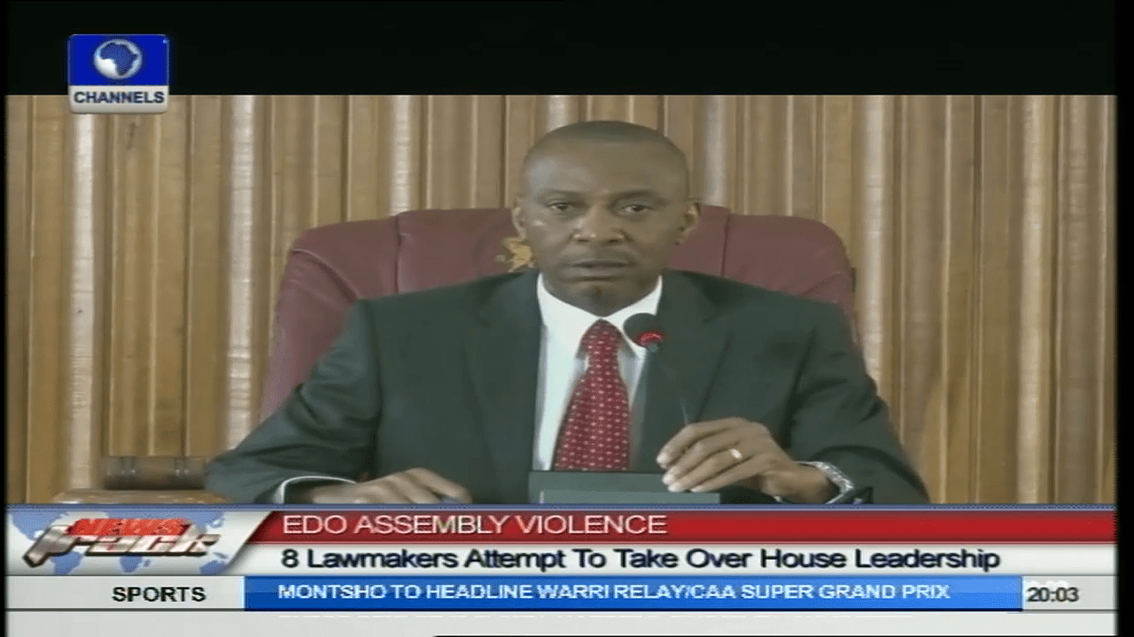 8 Lawmakers Attempt To Take Over Edo Assembly Channels Television