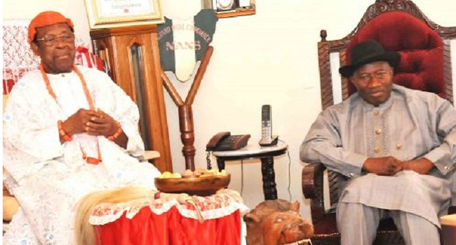 Asagba Of Asaba Endorses Jonathan For Second Term, Requests For ...