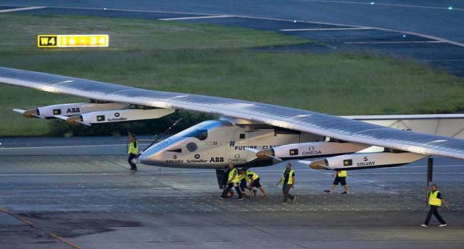 Solar Impulse Plane Lands In Hawaii – Channels Television