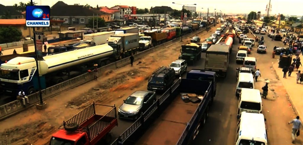 Lagos-Ibadan Expressway In Second Day Of Gridlock – Channels Television