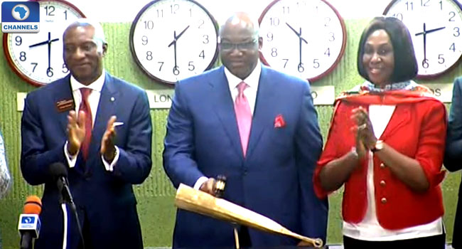 john-momoh-at-nigeria-stock-exchange – Channels Television