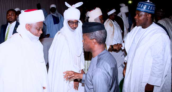 PHOTOS: Osinbajo Meets With Northern Traditional Rulers – Channels ...