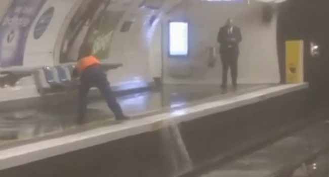 Paris Metro Stations Flooded From Heavy Rains – Channels Television