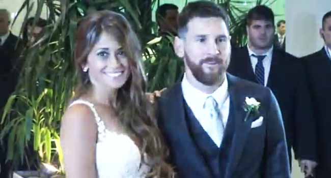 Messi Weds Long-Time Girlfriend, Antonela – Channels Television