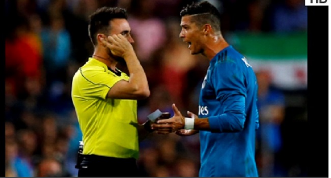 Ronaldo Gets Five-Match Ban For Pushing Referee – Channels Television