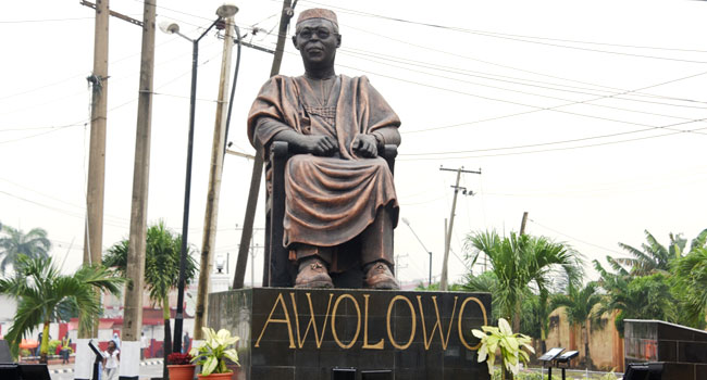 Ambode Unveils 20-Feet Awolowo Statue – Channels Television