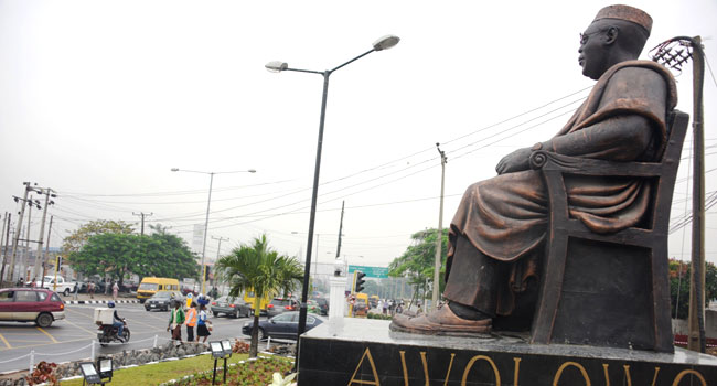 Ambode Unveils 20-Feet Awolowo Statue – Channels Television