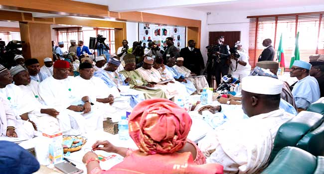 PHOTOS: Buhari, Osinbajo, Others Attend APC NEC Meeting – Channels ... PHOTOS: Buhari, Osinbajo, Others Attend APC NEC Meeting – Channels ...