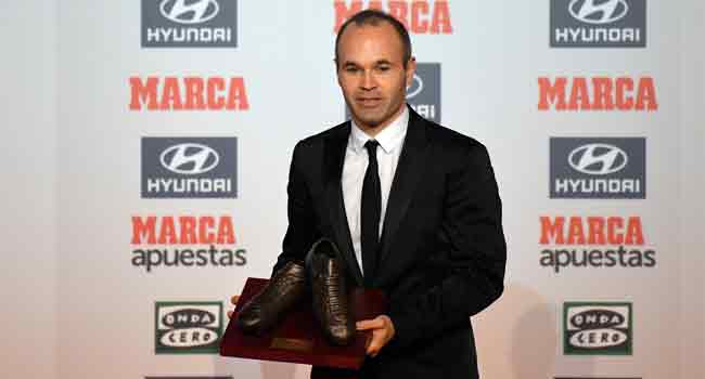 Iniesta Wins Most Valuable Player of Spain’s National Team – Channels ...