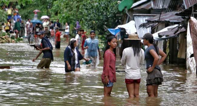 Three Dead, 77,000 Flee As Storm Ravages Philippines – Channels Television