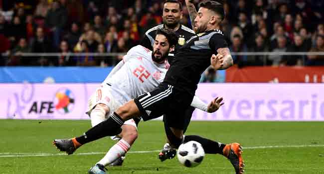 Isco Hits Hat-trick As Spain Crush Argentina – Channels Television