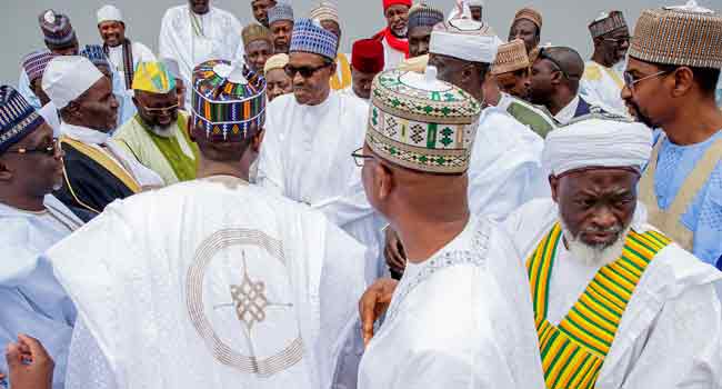 Buhari Receives Tijjaniya Movement Delegation – Channels Television