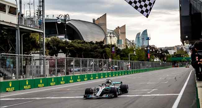 Hamilton Wins Chaotic Baku Battle To Lead Title Race – Channels Television