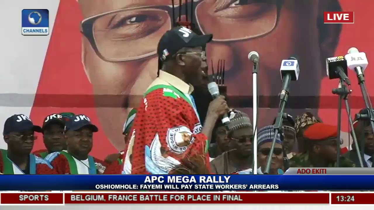 LIVE: APC Holds Mega Rally In Ekiti • Channels Television