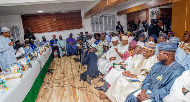 Buhari, Oshiomhole, Others Attend APC NEC Meeting – Channels Television Buhari, Oshiomhole, Others Attend APC NEC Meeting – Channels Television