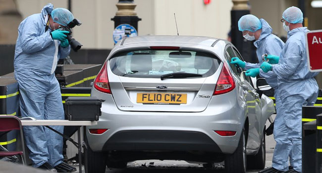 Police Probe ‘Terrorist’ Car Attack Outside UK Parliament – Channels ...