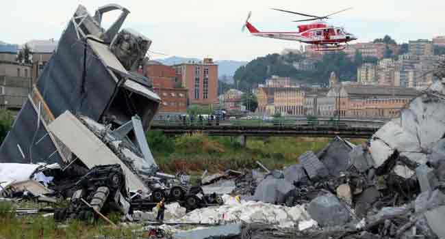 Death Toll Rises In Italian Bridge Collapse – Channels Television