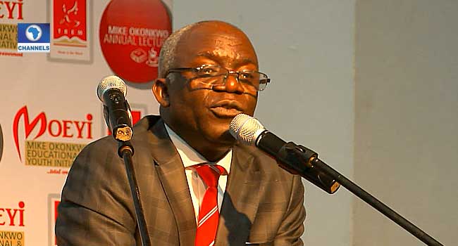 Falana Calls For Urgent Restructuring Of Nigeria – Channels Television Falana Calls For Urgent Restructuring Of Nigeria – Channels Television
