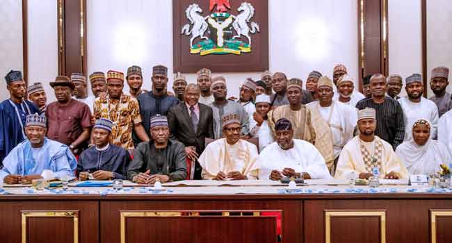 President Buhari Meets With APC Aspirants – Channels Television