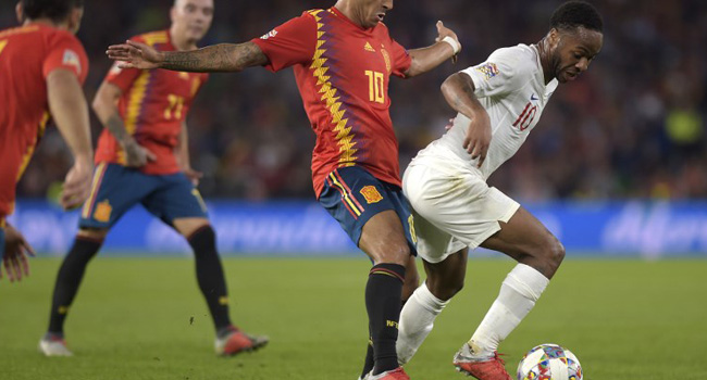 Sterling Shines As England Beat Spain 3-2 – Channels Television