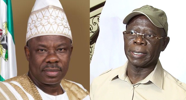 2019: Amosun Replies Oshiomhole, Accuses Him Of Aiding Plot To Hijack ...