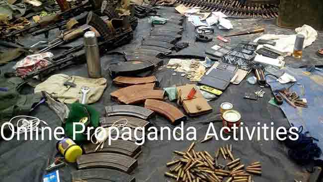 Army Shares Pictures Of ‘Propaganda Activities’ By Terrorists ...
