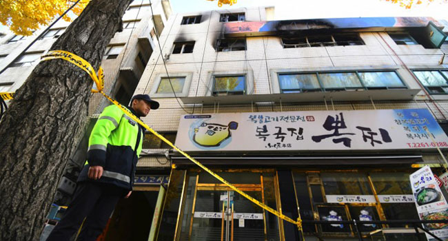 Seven Killed In Seoul Studio Complex Fire – Channels Television