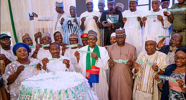 2019: Buhari Launches Unity Band, Preaches Peace – Channels Television