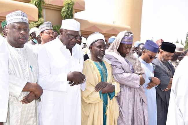 Ex-VP Sambo, El-Rufai Attend Ahmed Aruwa’s Funeral Prayer – Channels ...