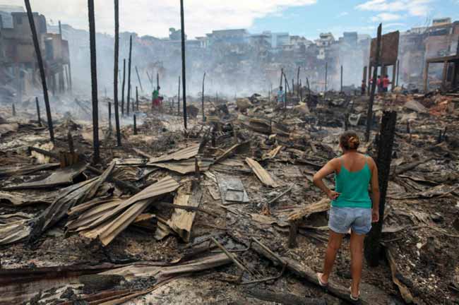 Huge Fire Ravages 600 Homes In The Amazon • Channels Television