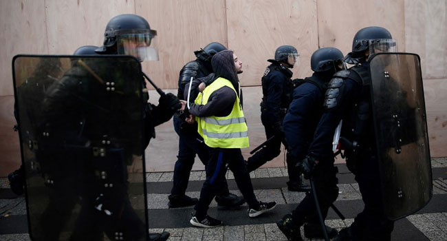 Over 1,700 Arrested In Latest ‘Yellow Vest’ Protests In France ...