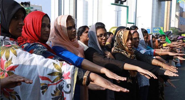 Tens Of Thousands Protest In India Over Flashpoint Temple – Channels ...