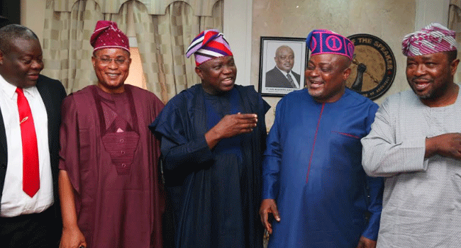 PHOTOS: Ambode Presents 2019 Budget To Lagos Assembly – Channels Television