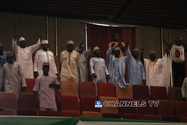 PHOTOS: INEC Presents Certificates Of Return To NASS Members – Channels ...