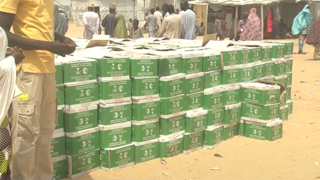 Saudi Arabia Donates Food Items To IDPs In Borno – Channels Television