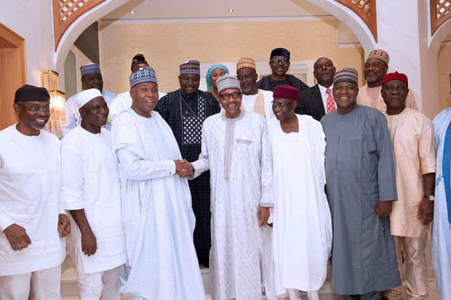 Buhari-Breaks-Fast-With-NASS-Leadership-7 – Channels Television