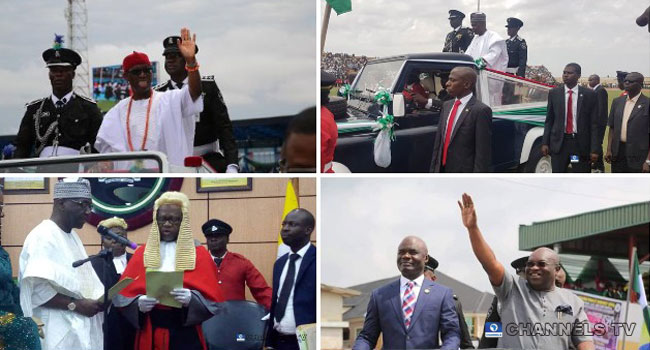 PHOTOS: Highlights Of State Governors’ Inauguration – Channels Television
