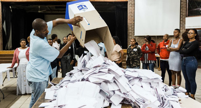 South Africa ANC Takes Early Lead In Election Results • Channels Television