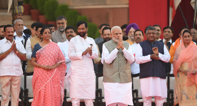 India’s Modi Sworn In For Second Term – Channels Television