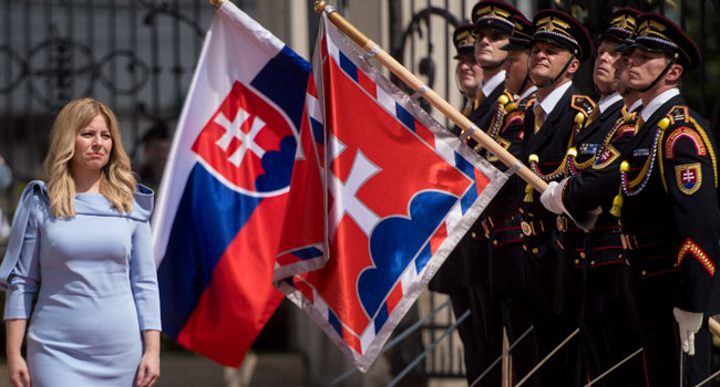 Slovakia Swears In First Female President Caputova – Channels Television