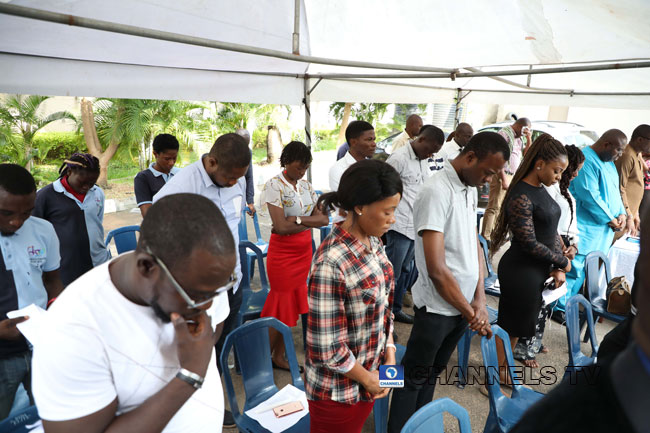 Staff-stand – Channels Television