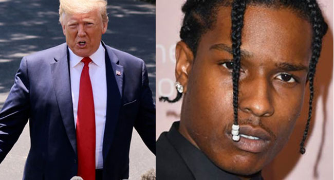 Trump Offers To Vouch For Detained Rapper, ASAP Rocky – Channels Television