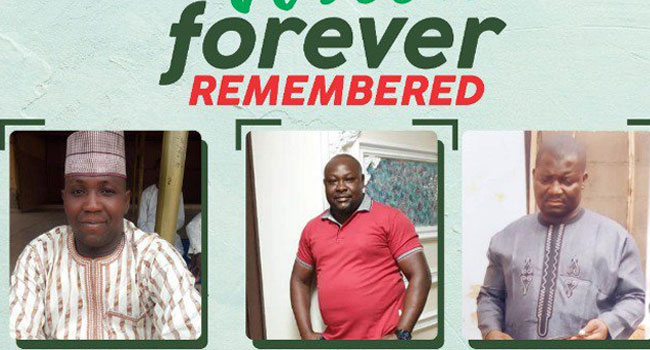 Taraba Killing: Police Pay Tribute To Slain Officers, Reveal Identities – Channels Television