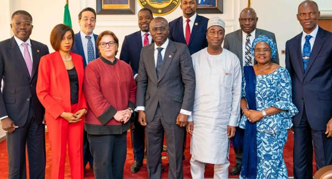 PHOTOS: New US Consul-General Visits Sanwo-Olu – Channels Television