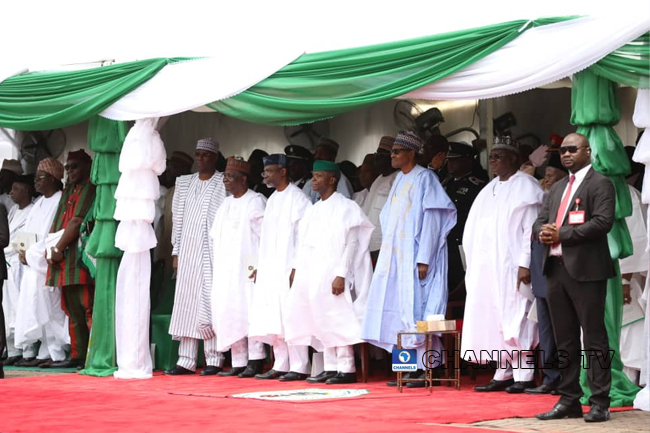 PHOTOS: Buhari, Osinbajo, Others Participate In Independence Anniversary Celebrations – Channels ...