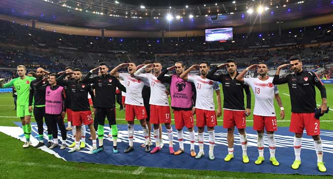 UEFA Investigates Turkey For Military Salute In Euro Qualifiers ...