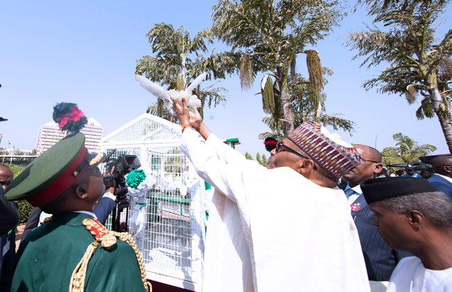 Buhari, Osinbajo, Others Honour Fallen Heroes On Armed Forces Remembrance Day – Channels Television