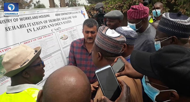 Senate Committee Inspects FG Road Projects In Lagos – Channels Television